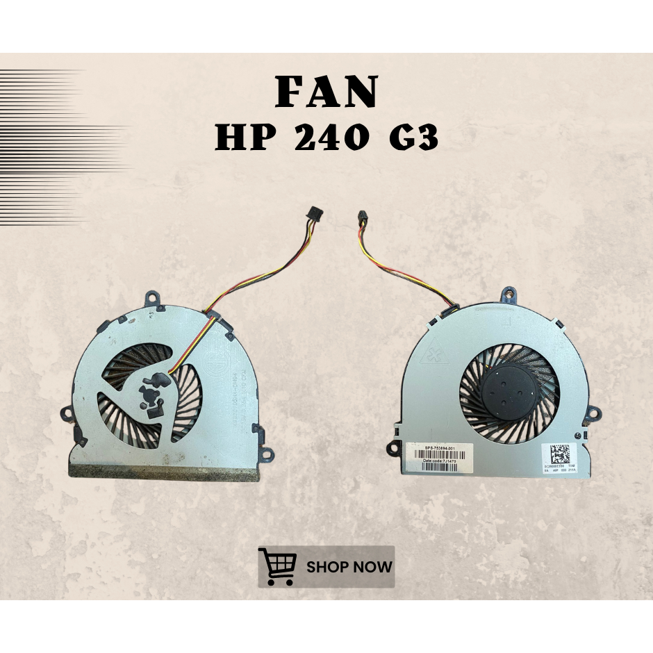 Jual FAN LAPTOP HP 240 G3 | NORMAL | SECOND | BERGARANSI | Shopee Indonesia