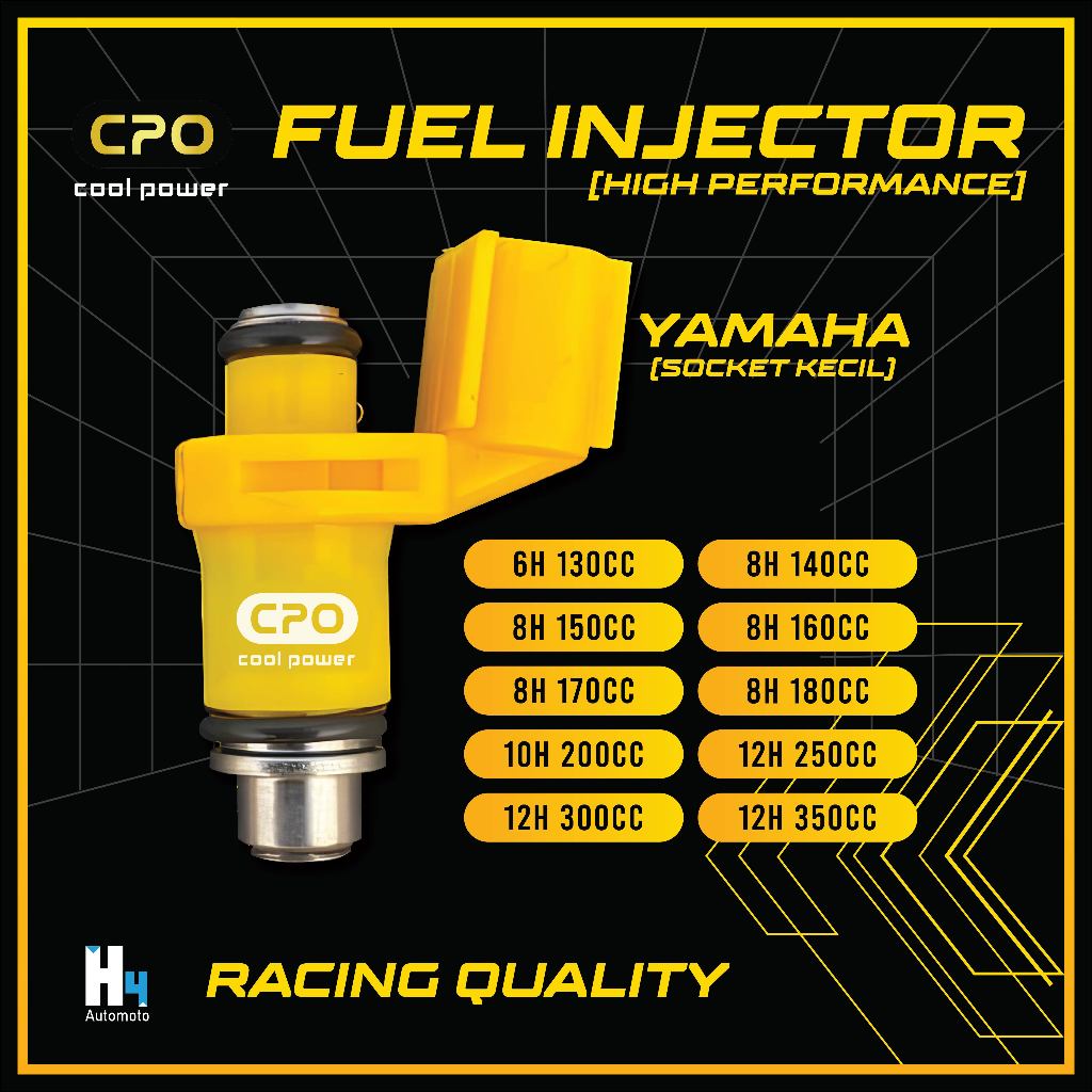Jual INJECTOR INJEKTOR CPO RACING YAMAHA NMAX OLD VIXION NEW NVA NVL ...