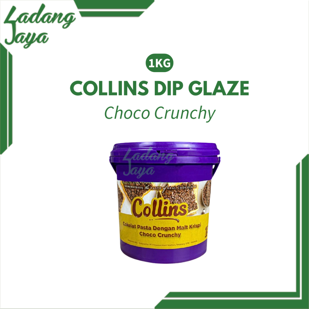 Jual Collins Dip Glaze Choco Crunchy 1kg | Shopee Indonesia