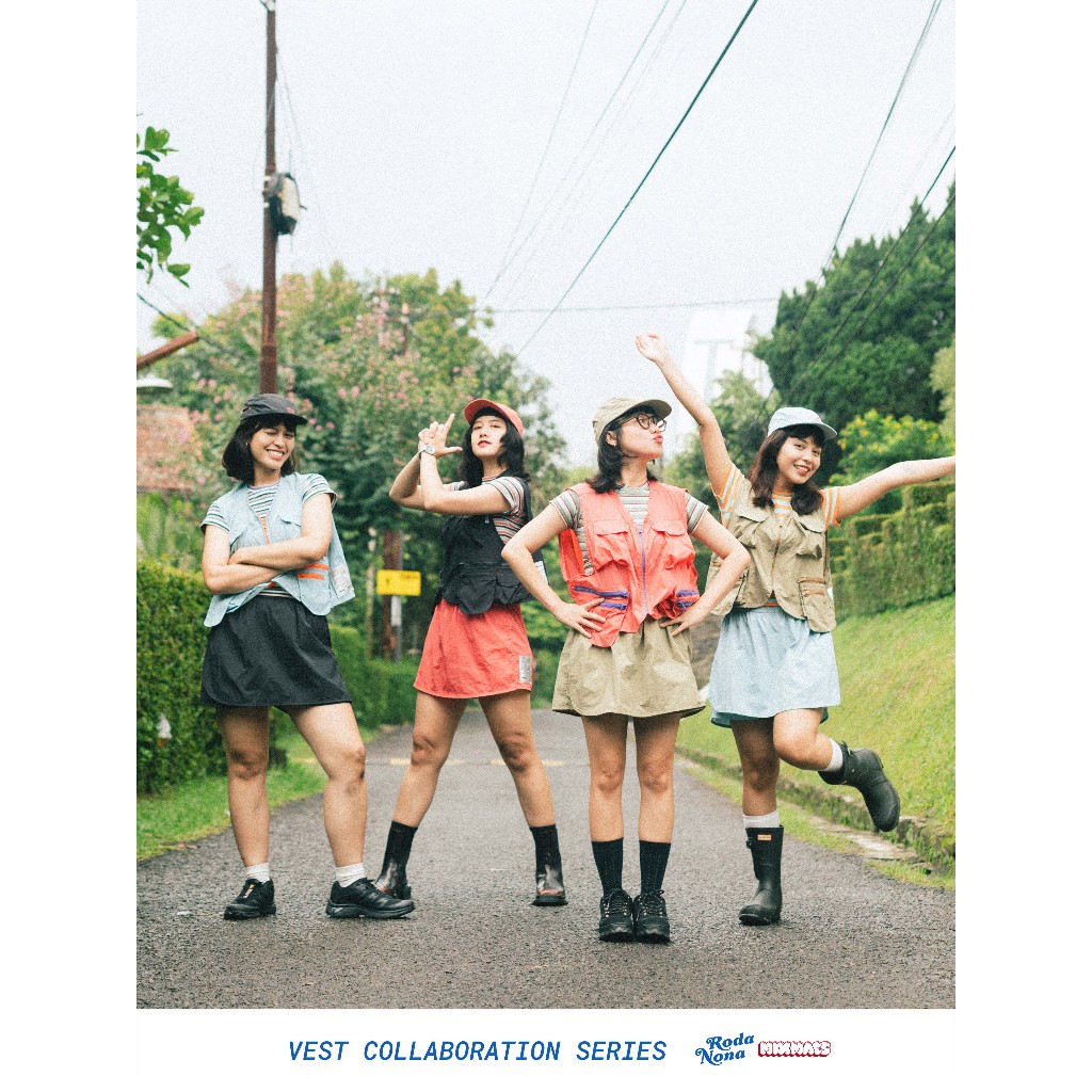 Jual MIXMACS X RODA NONA BOXY VEST | Shopee Indonesia