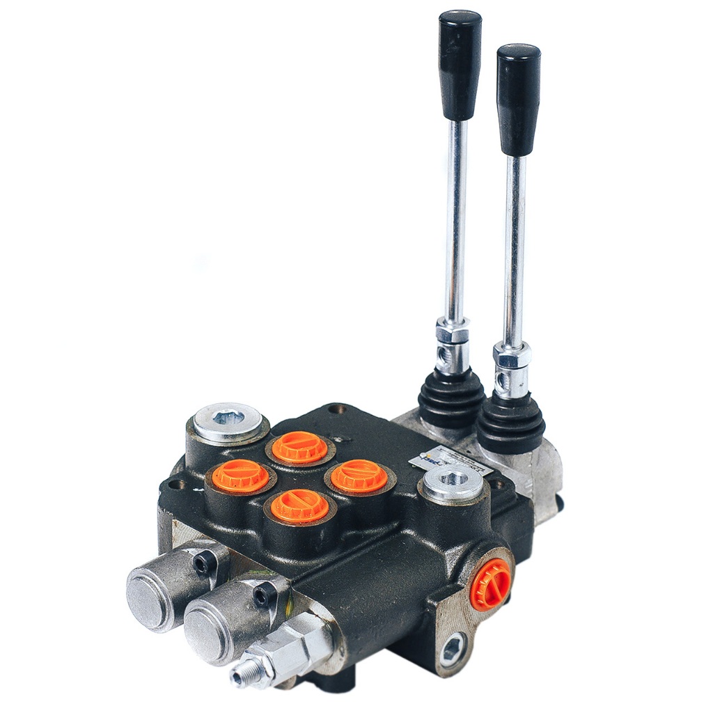 Jual Hand Valve Hidrolik P80 - 2 Tuas Spool, G1/2" / Directional ...