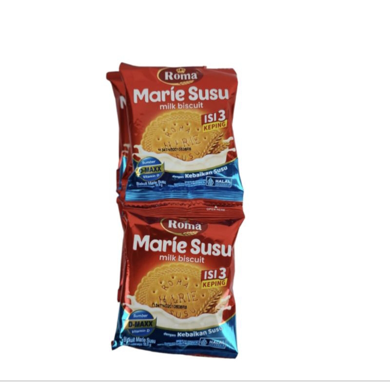 Jual Roma Marie Susu 10 x 16.5g | Shopee Indonesia