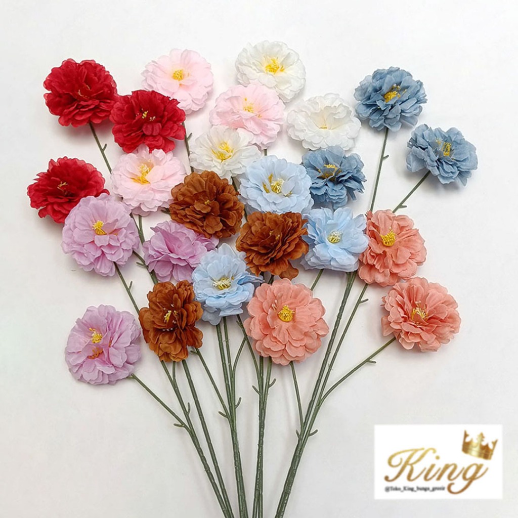 Jual Artificial Hibiscus Premium Bunga Dekorasi Wedding Bunga Plastik ...