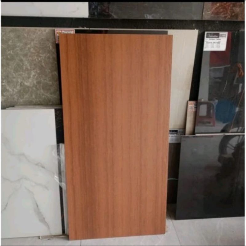 Jual granit lantai 60x120 motif kayu flame Mahogany | Shopee Indonesia