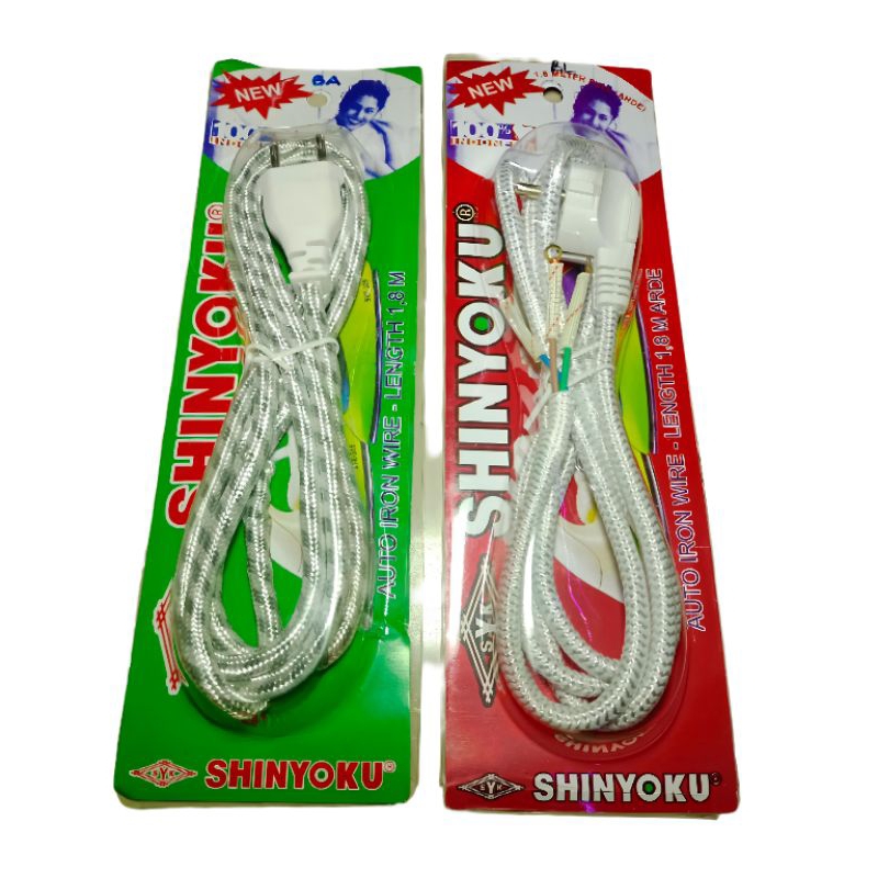 Jual SHINYOKU KABEL SETRIKA KABEL GOSOKAN 2 KABEL 3 KABEL KABEL SETRIKA ...