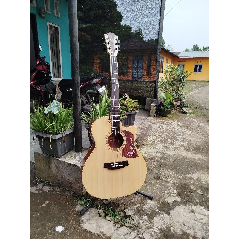 Jual gitar cole cark akustik | Shopee Indonesia