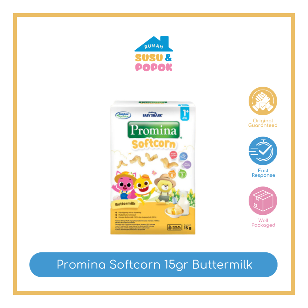 Jual Promina Softcorn Buttermilk 15gr | Shopee Indonesia