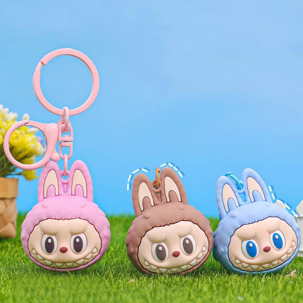 Jual Gantungan Tas Gantungan Kunci Labubu 3D Gantungan Tas Karakter ...