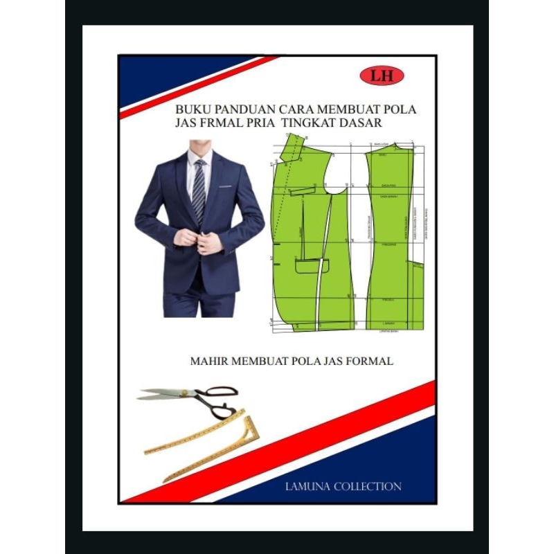 Jual BUKU PANDUAN CARA MEMBUAT POLA JAS FORMAL TINGKAT DASAR | Shopee ...