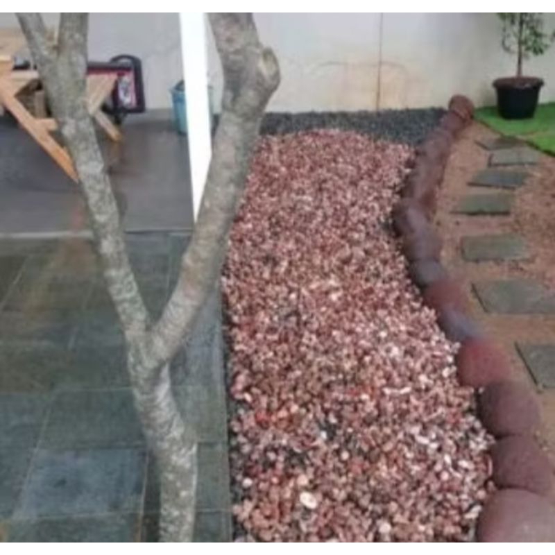 Jual Batu koral merah hati 1 kg untuk hiasan taman dan aquarium ...