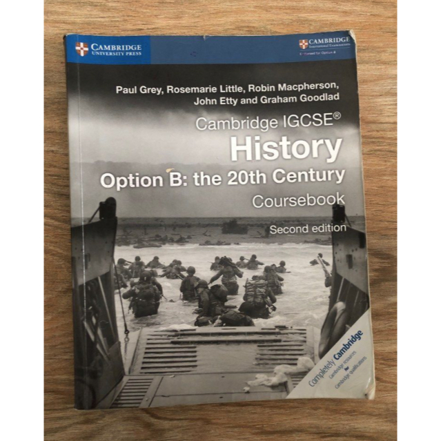 Jual Cambridge IGCSE® History Option B: The 20th Century Coursebook ...