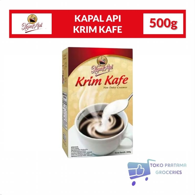 Jual KAPAL API KRIM KAFE BOX 500g | Shopee Indonesia
