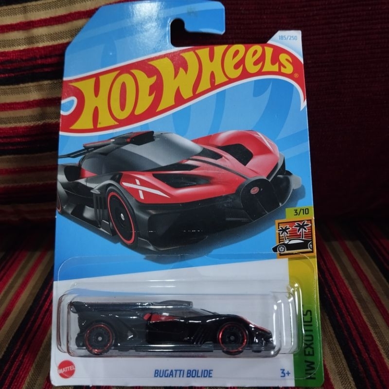 Jual Hot Wheels Bugatti Bolide (Merah Hitam) | Shopee Indonesia