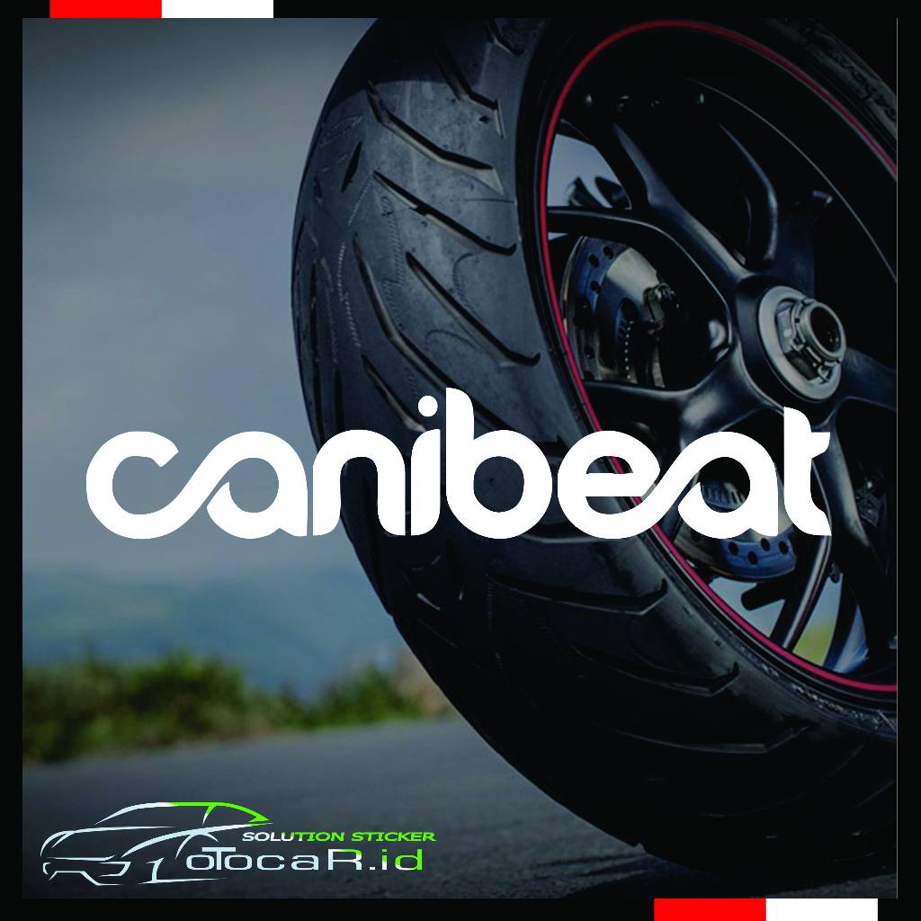 Jual STICKER CANIBEAT KACA MOBIL JDM | STICKER CUTTING REFLECTIVE ...