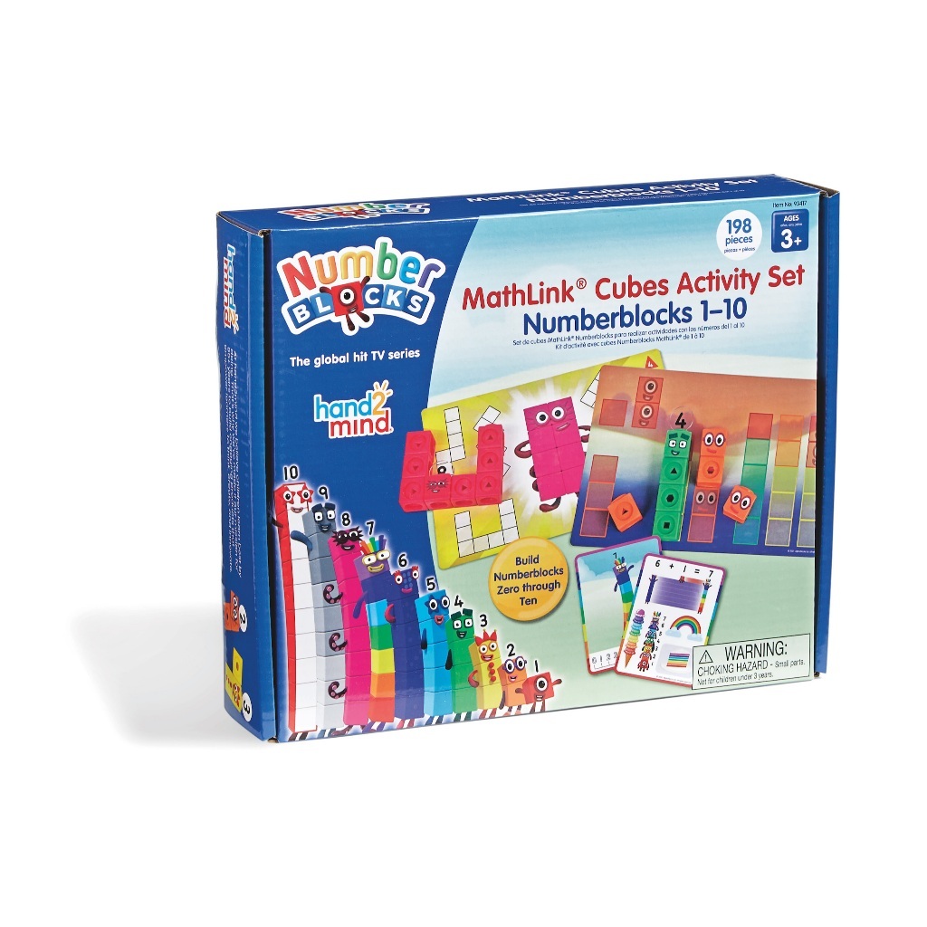 Jual [GIFT] Hand2Mind Numberblocks MathLink Cubes 1–10 Activity Set | Shopee Indonesia
