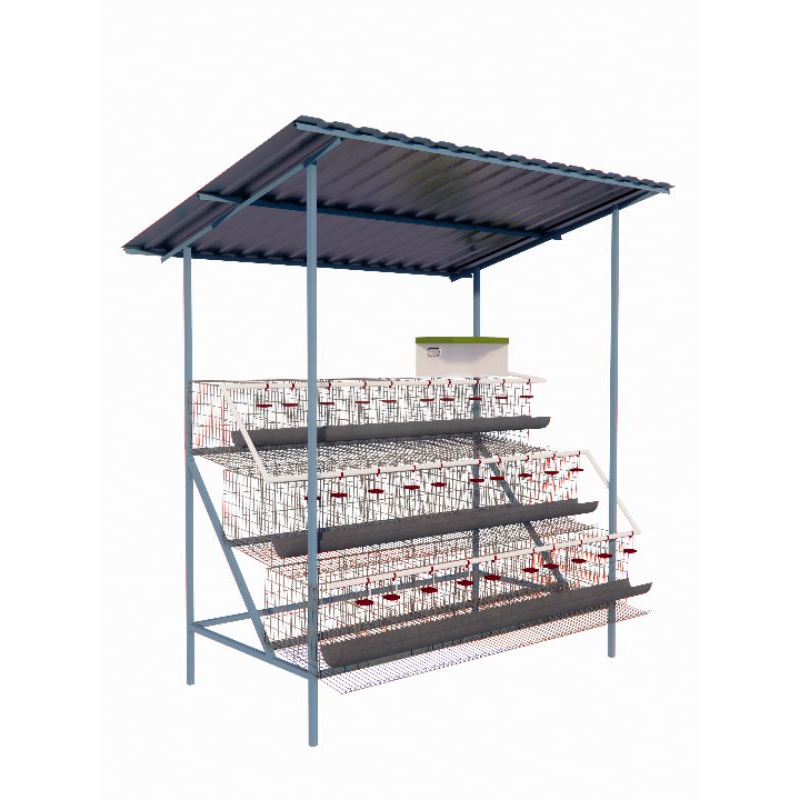 Jual KANDANG AYAM PETELUR SKALA RUMAH KAPASITAS 30 EKOR & ATAP | Shopee Indonesia