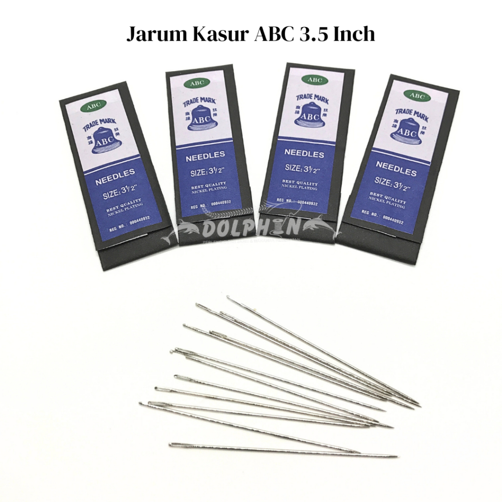 Jual [12PCS/BKS] Jarum Kasur ABC 3.5" atau 9 cm isi 12 Jarum | Shopee ...