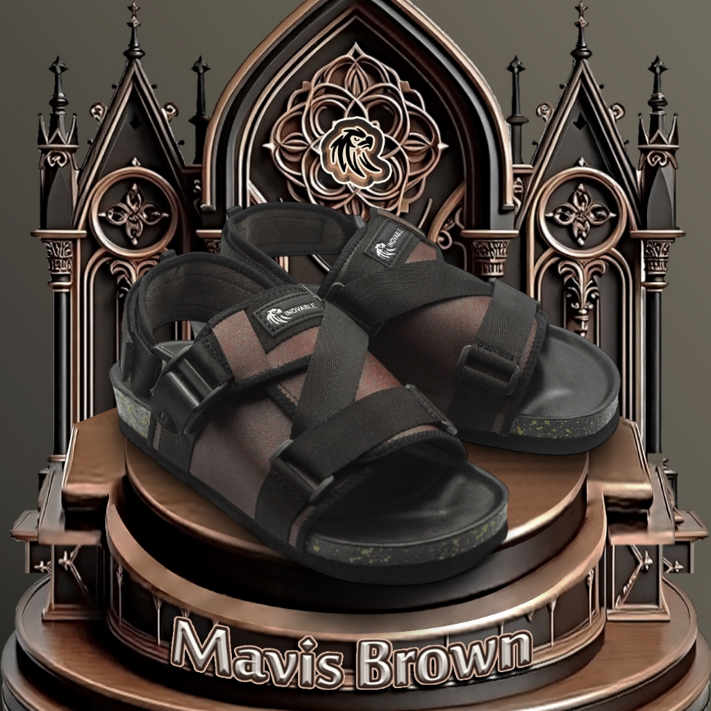 Jual Inovable Sandal Slide \ Unisex - Mavis Brown | Shopee Indonesia