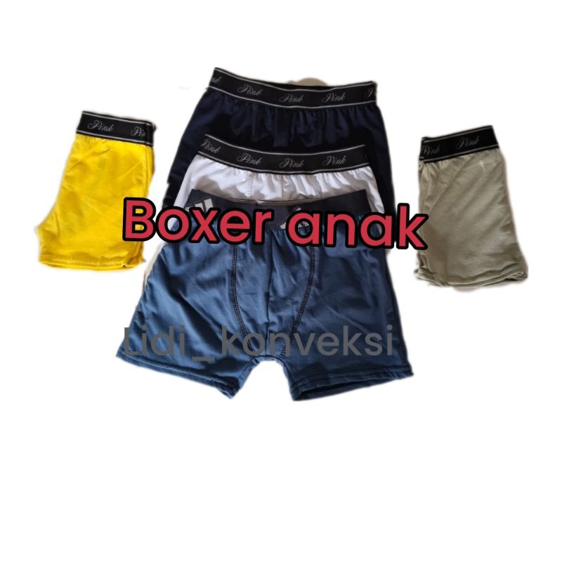 Jual Isi 10 pcs CD boxer anak laki laki balita/tanggung /remaja terbaru ...