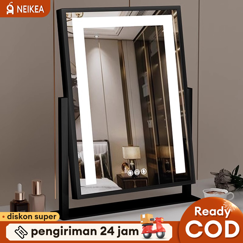 Jual Cermin Rias LED Cermin Makeup Dengan Touchscreen Cermin Rias ...