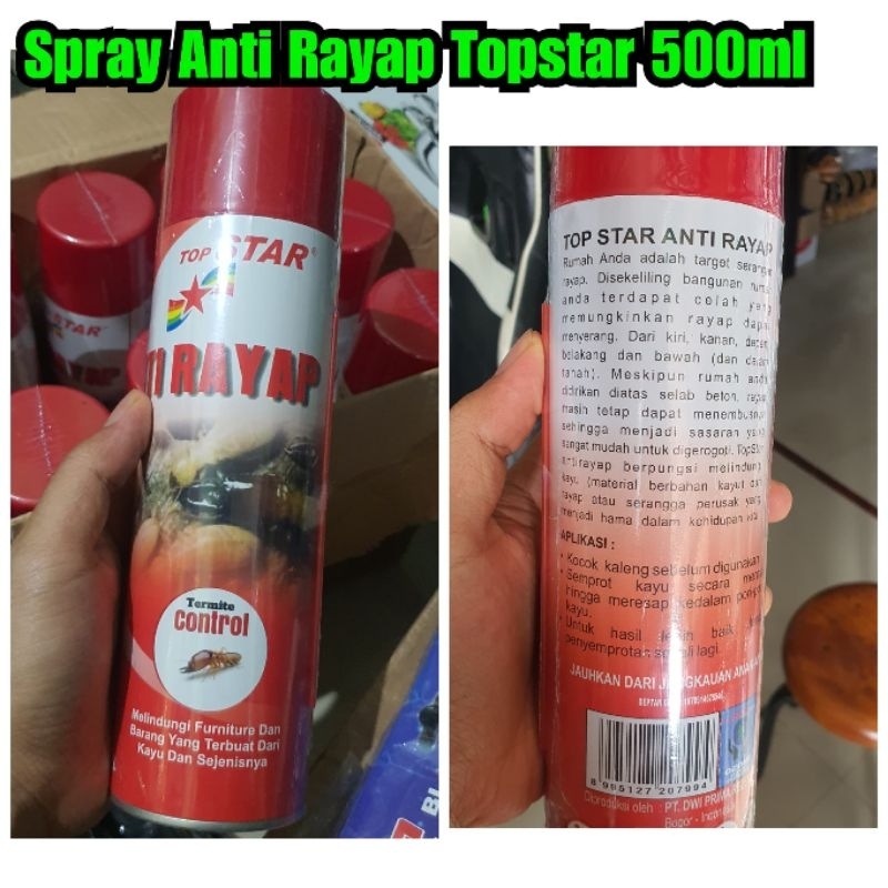 Jual Spray anti rayap 500ml cairan pembasmi rayap semprotan racun rayap ...