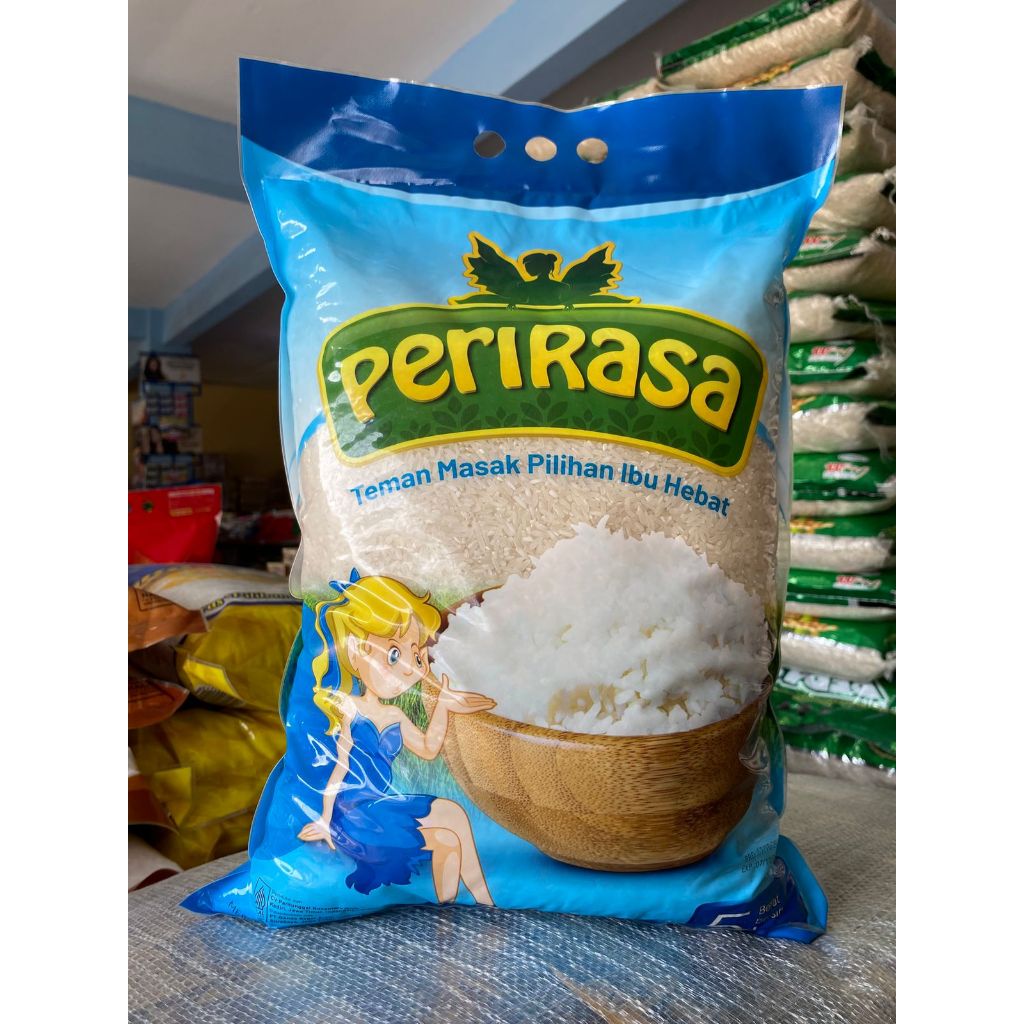 Jual Beras Peri Rasa Biru 5kg | Shopee Indonesia