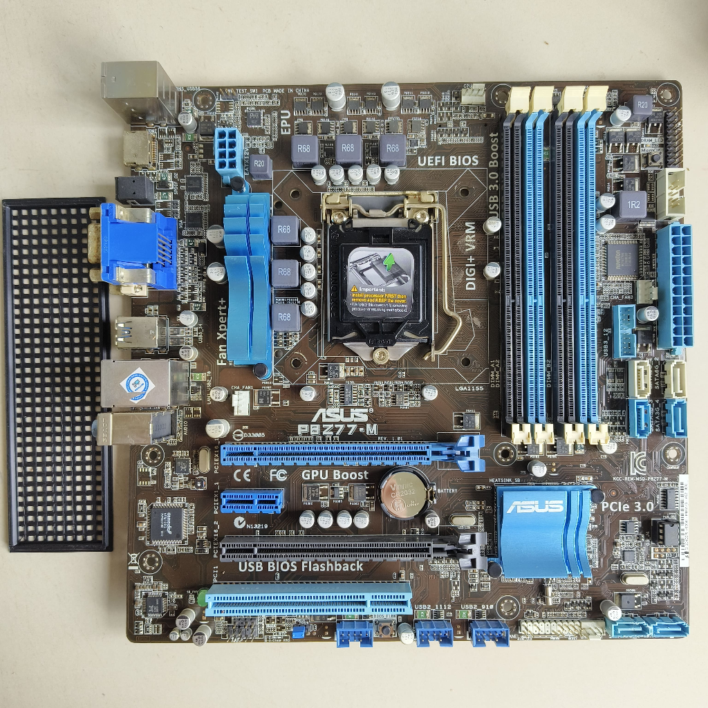 Jual MOTHERBOARD GAMING ASUS P8Z77-M LGA 1155 V2 | Shopee Indonesia