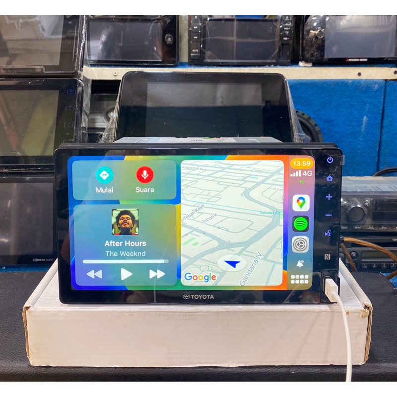 Jual Head Unit Standar Toyota Innova Reborn Venturer 2022 Apple Carplay ...