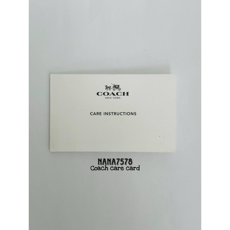 Jual Coach care card | Shopee Indonesia