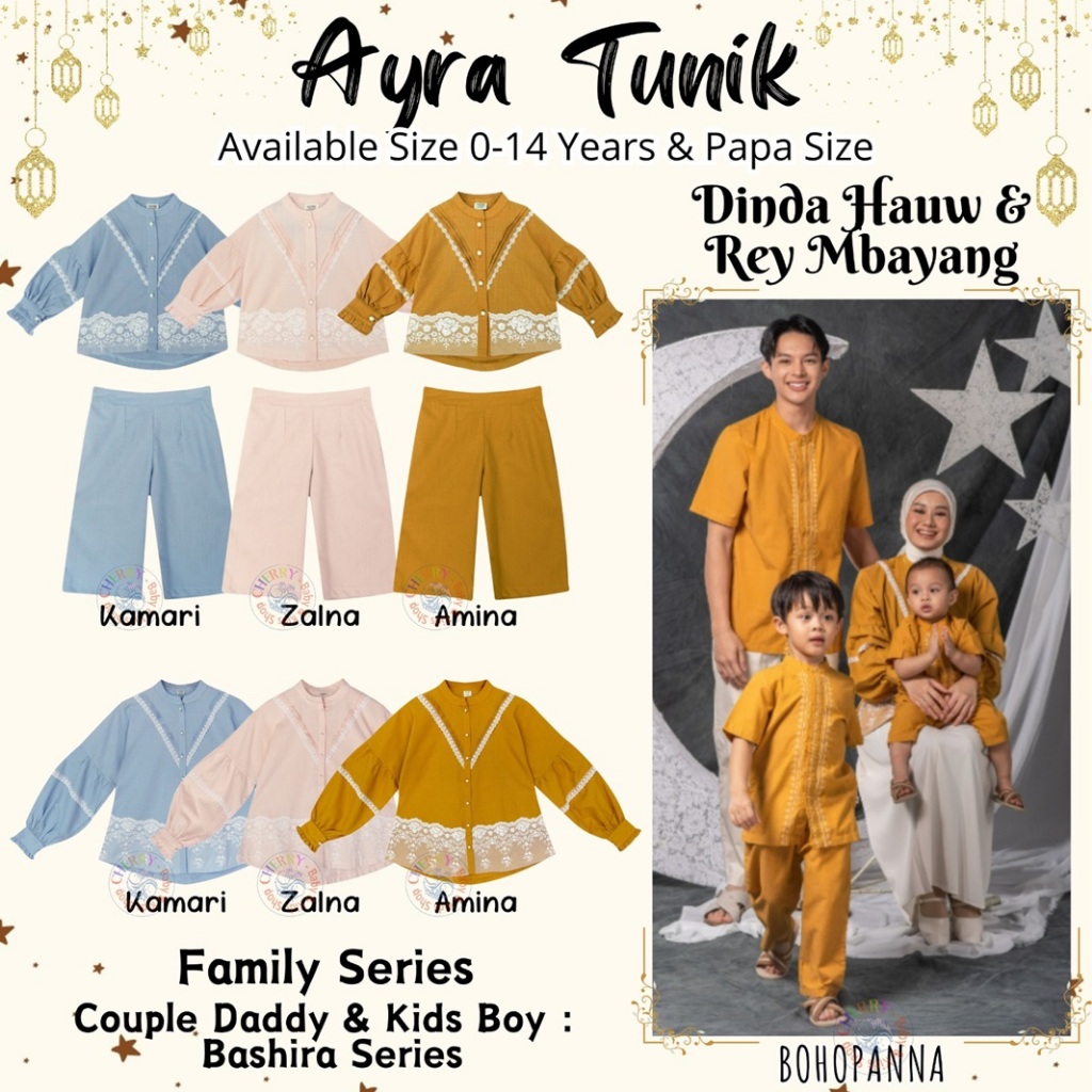 Jual Bohopanna 0-12 Tahun & Mama Ayra Tunik Lebaran Anak Dan Bayi / Tunik Set & Gamis Raya Anak ...