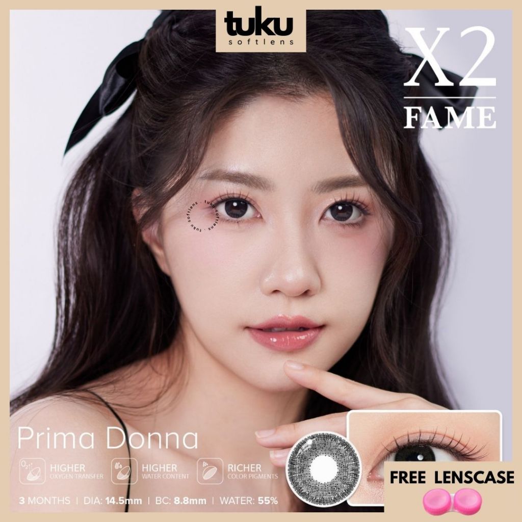 Jual SOFTLENS X2 FAME 14,5 MM NORMAL & MINUS (-0,50 S/D -4,00) BY X2 ...