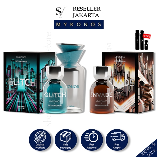 Jual Mykonos x SET1AWANADE Glitch 50ML/100ML, Invade 50ML Extrait De Parfume | Shopee Indonesia