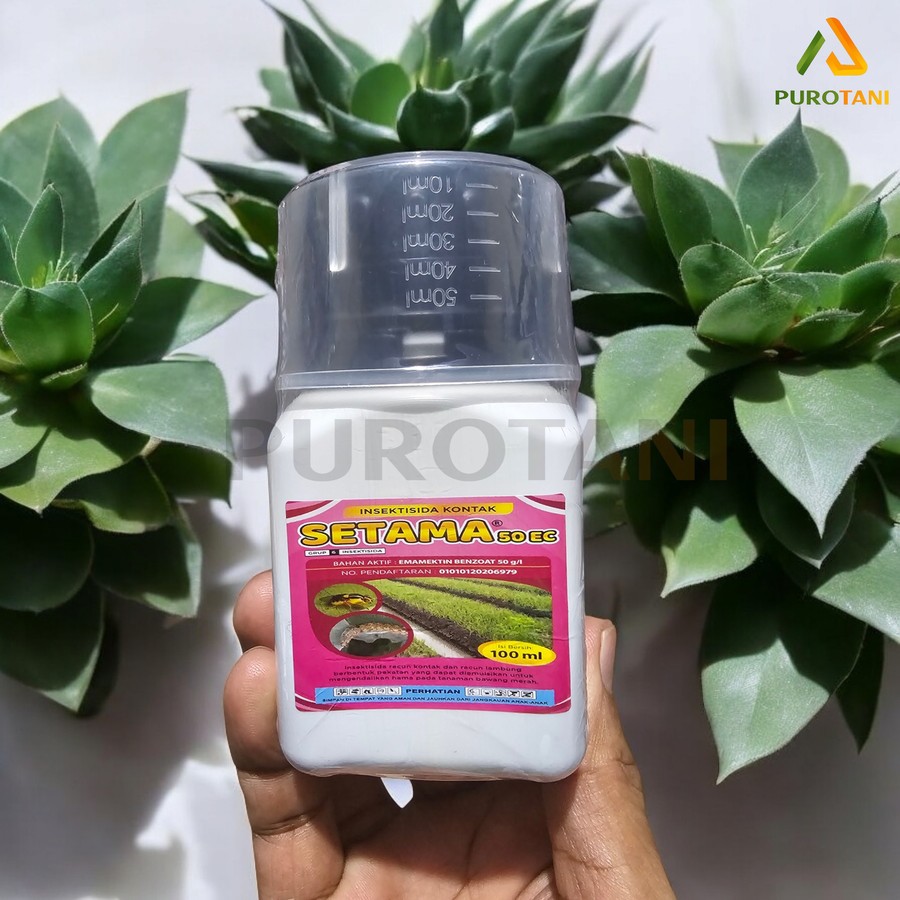 Jual Insektisida SETAMA 50 EC Kemasan 100ml EMAMEKTIN BENZOAT 50 g/l ...