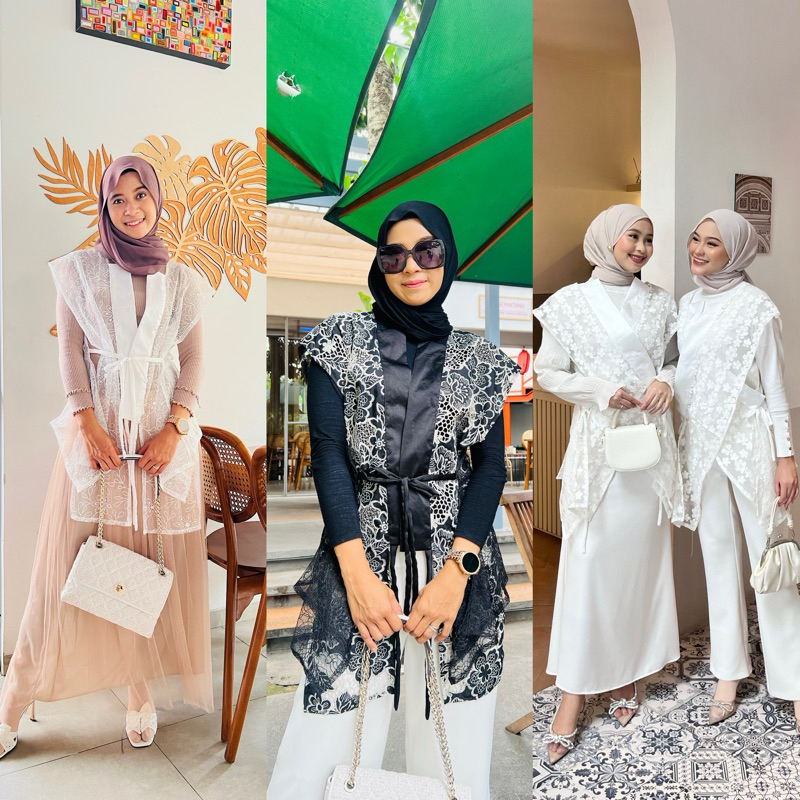 Jual RNO - SHELYNA OUTER | VEST | OUTER ROMPI | ROMPI BRUKAT | OUTER ...