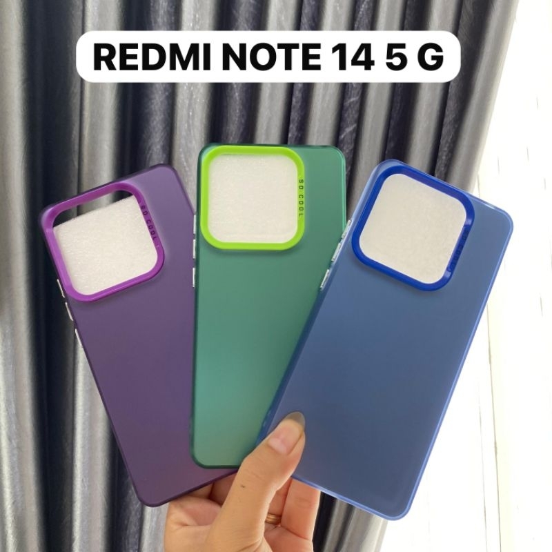 Jual CASE HYBRID HOLOGRAM WARNA REDMI NOTE 14 5G | Shopee Indonesia
