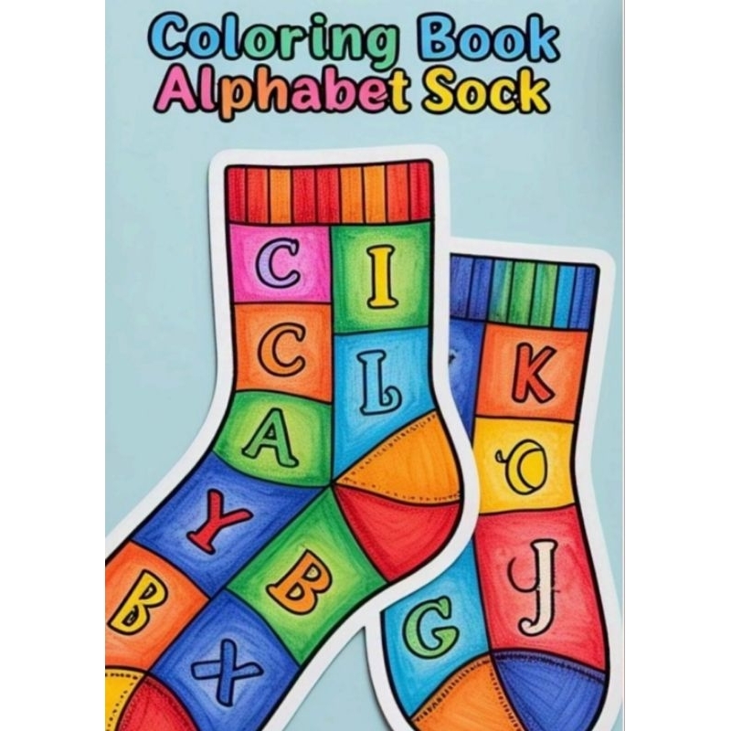 Jual Coloring book alphabet sock | Shopee Indonesia