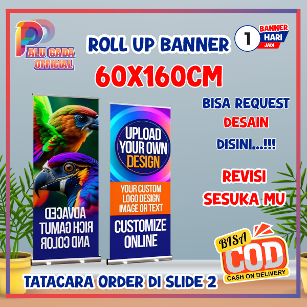 Jual Stand Banner Roll Up Banner Stand Banner Plus Cetak Banner baner ...