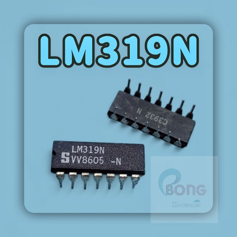 Jual IC LM 319N / LM319N Signetics | Shopee Indonesia