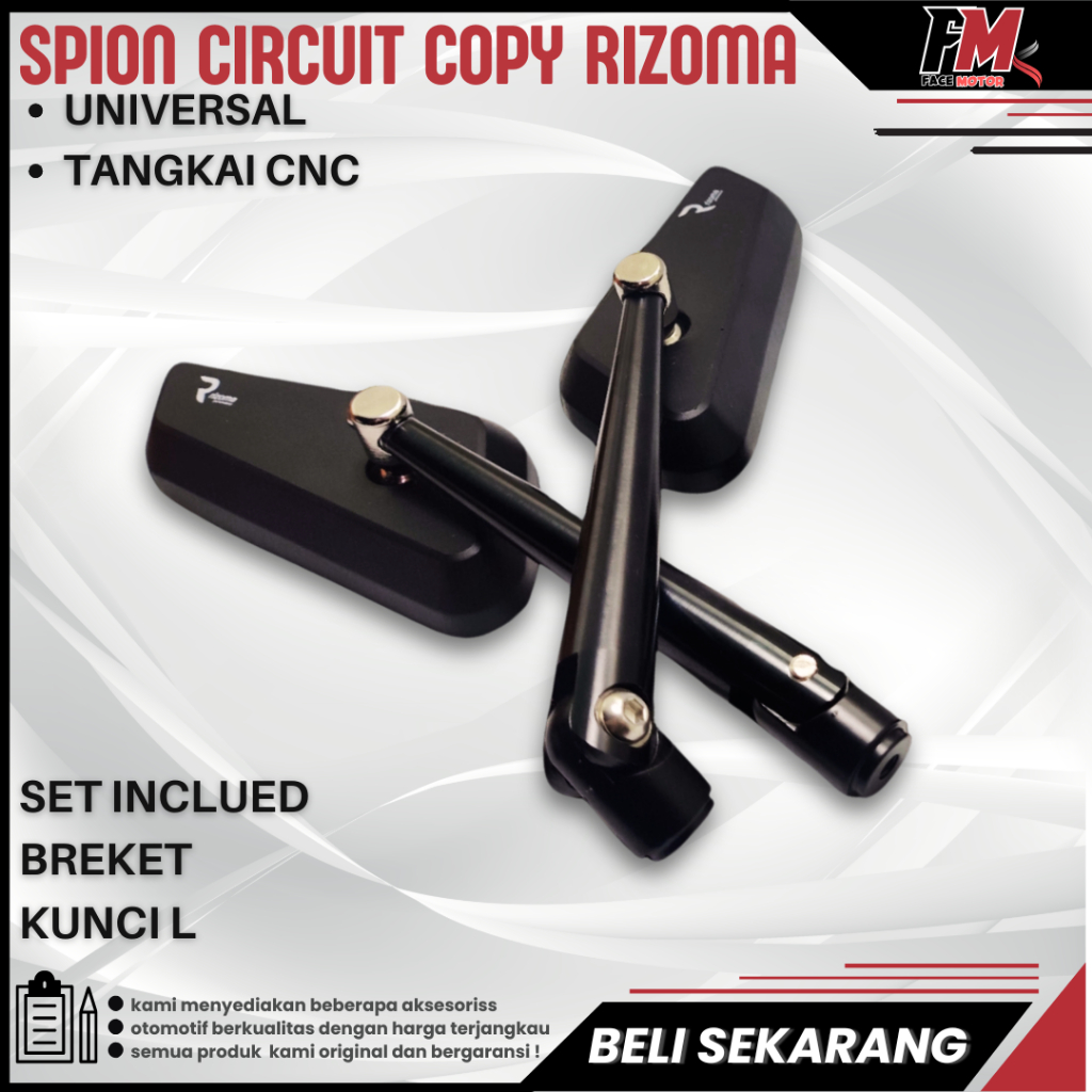 Jual SPION CIRCUIT | AEROX VARIO R15 GSX CBR 150R VIXION MT-15 | SPION ...