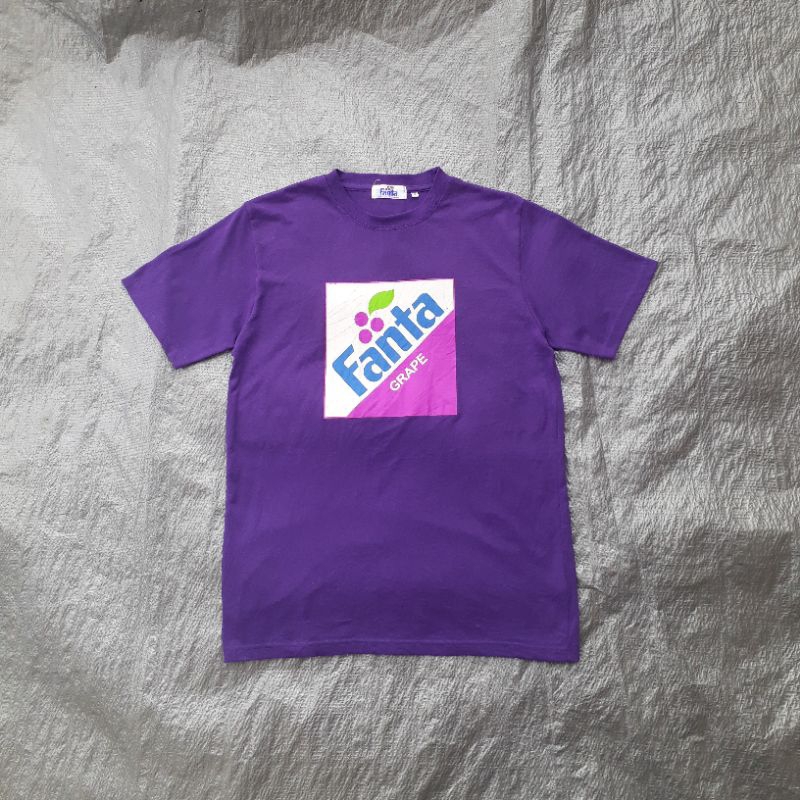 Jual Kaos fanta grape official logo lama ( second/bekas ) | Shopee ...