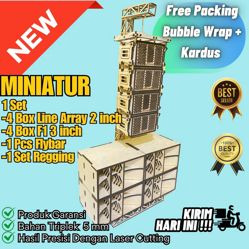 Jual Miniatur Sound System 1 Set 2 inch & 3 inch | Shopee Indonesia