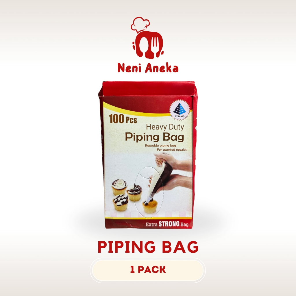 Jual Plastik Segitiga / Piping Bag / Plastik Contong Untuk Menghias kue ...