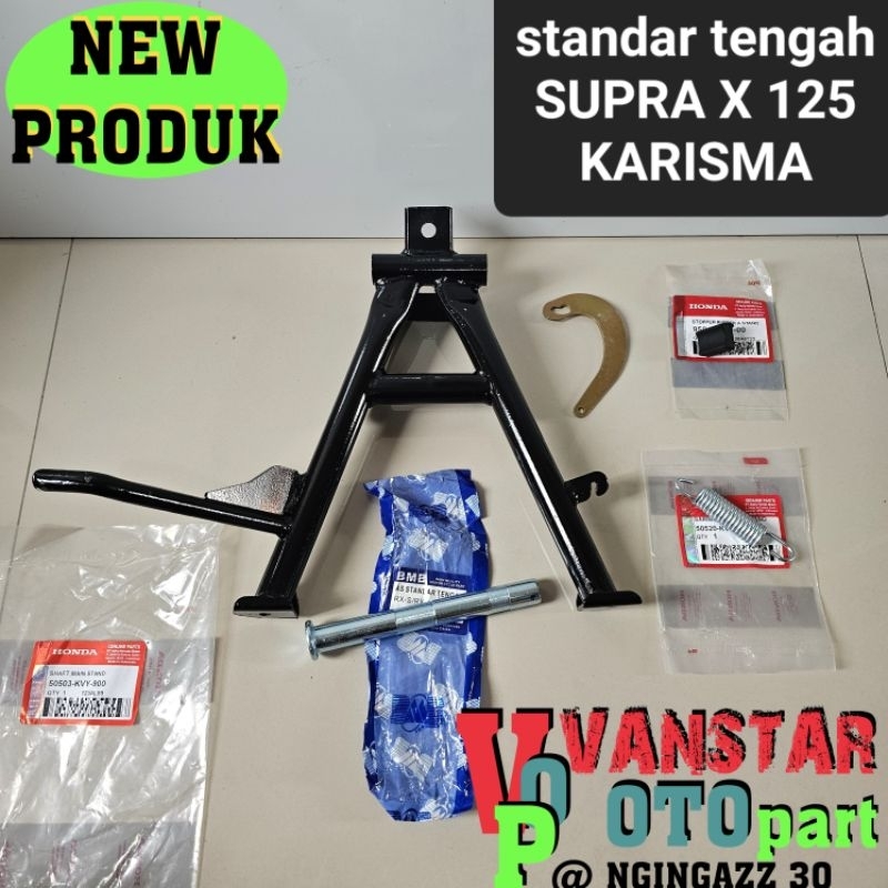 Jual standar tengah SUPRA X 125 KARISMA KIRANA 125 REVO LAMA lengkap siap pakai | Shopee Indonesia