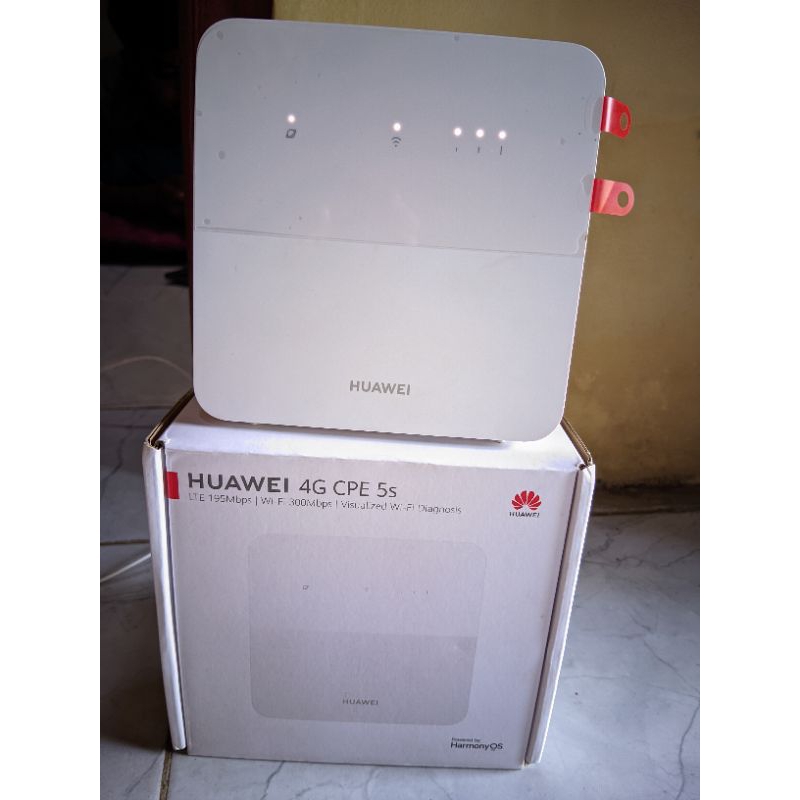 Jual Router modem Huawei B320 Wireless 4G CPE 5s 300Mbps Fullset like new | Shopee Indonesia