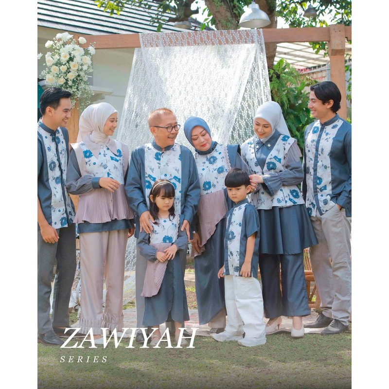 Jual ZAWIYAH SERIES BY DYA ID SARIMBIT RAYA FAMILY SET COUPLE (HALIMAH ...