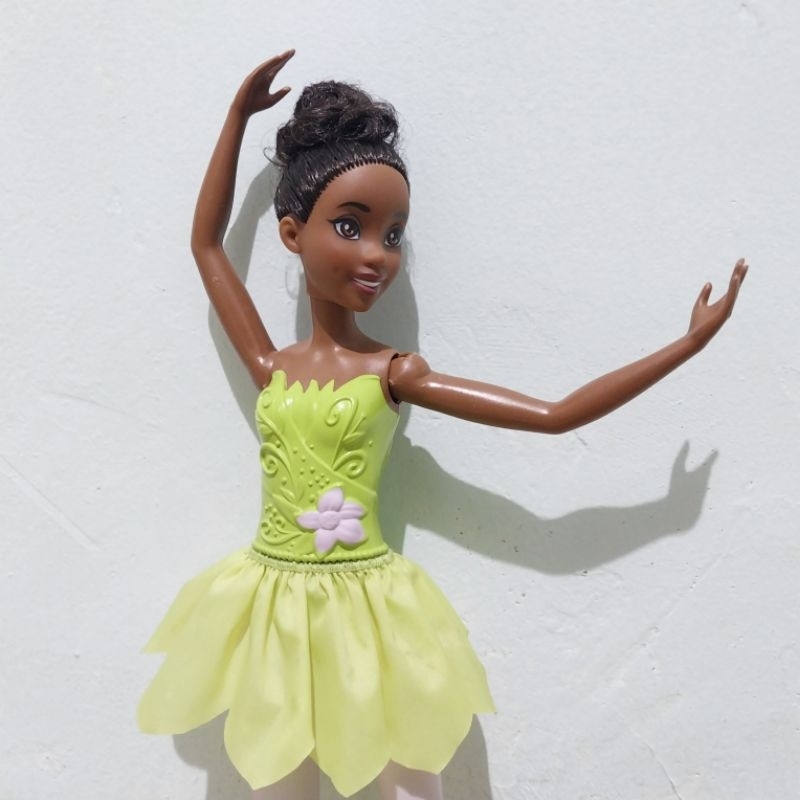 Jual Barbie Disney Tiana Princess and The Frog Ballet Mattel Original ...
