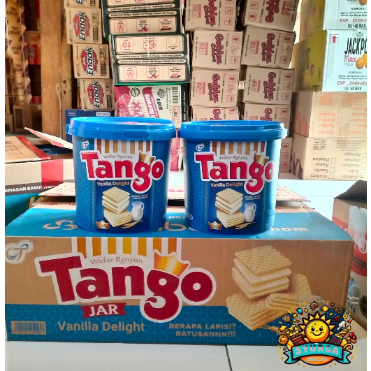 Jual Tango Wafer Snack Jar Timba Kaleng Dus (isi 6@240gr) | Shopee ...