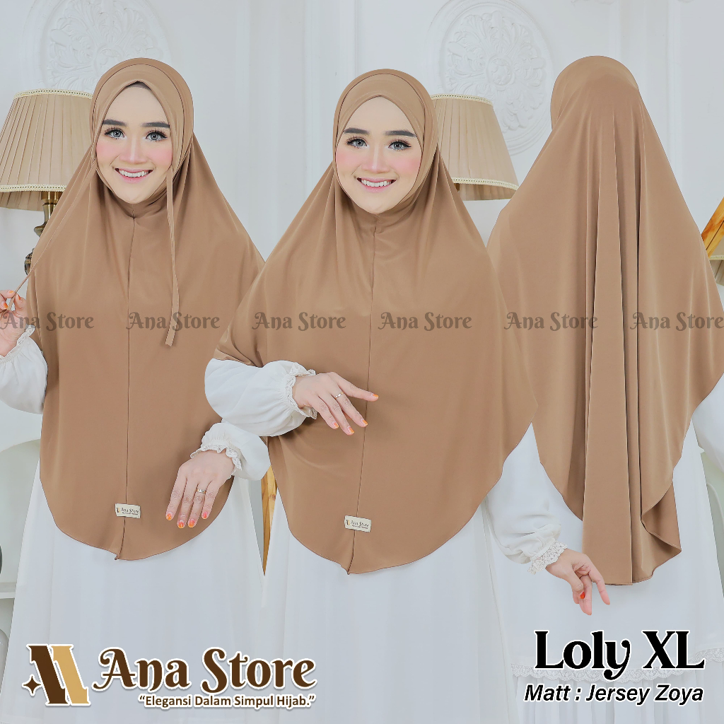Jual 𝐌𝐚𝐟 𝐇𝐢𝐣𝐚𝐛 𝐋𝐨𝐥𝐲 𝐗𝐋 - Hijab Instan Bergo Syiria Jilbab Instan Syari Jumbo Kerudung Khimar ...