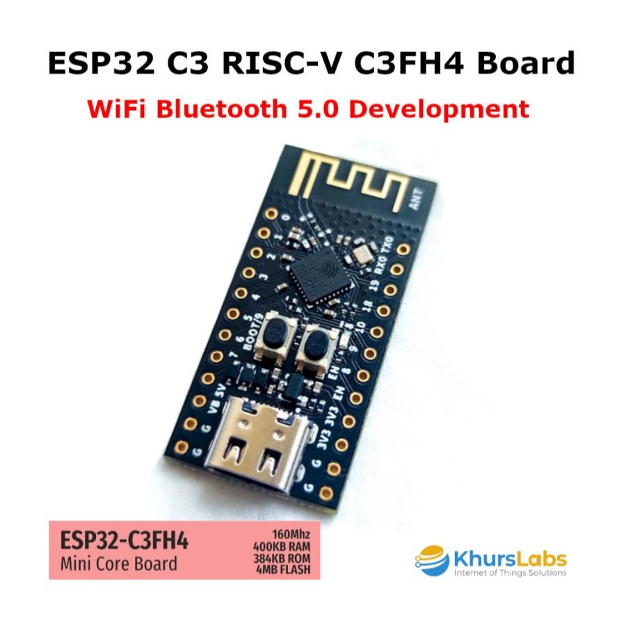 Jual ESP32 C3 RISC-V C3FH4 ESP32C3 WiFi Bluetooth 5.0 Development Board | Shopee Indonesia