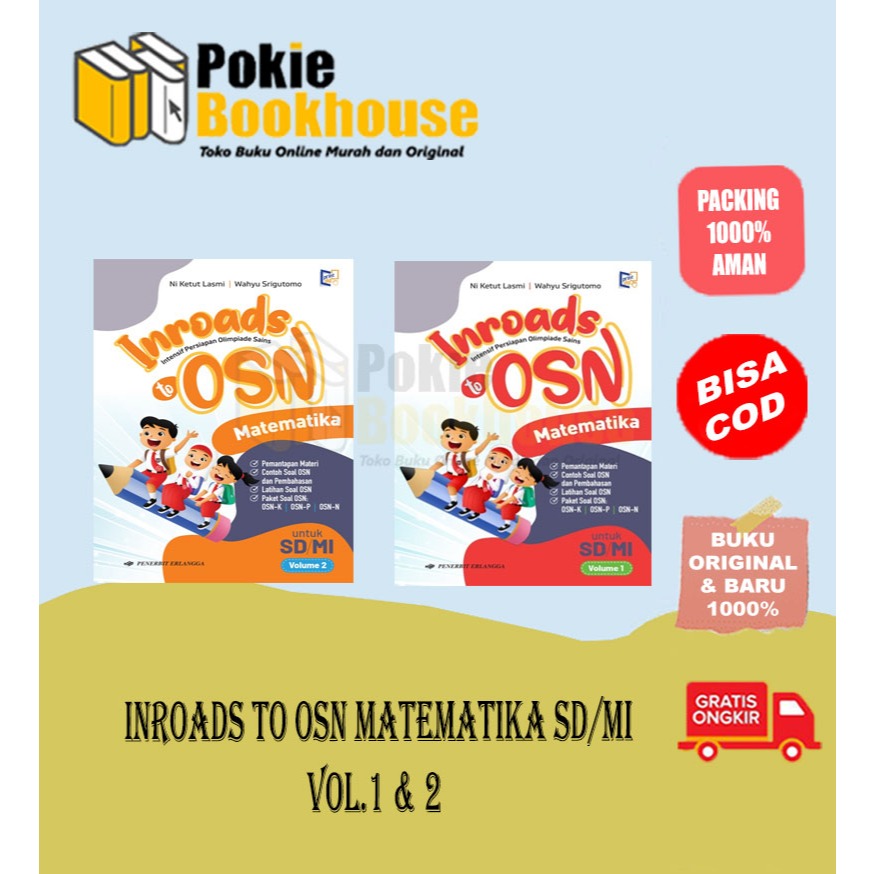 Jual BEST SELLER INROADS TO OSN MATEMATIKA SD/MI VOL.1 & 2 | Shopee ...